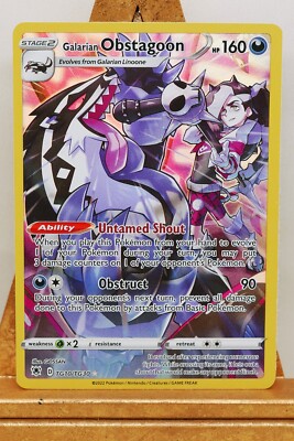 Galarian Obstagoon TG10/TG30 Astral Radiance Pokemon TCG Card NM - Mint ...