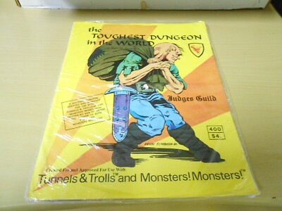 Judges Guild Tunnels & Trolls The Toughest Dungeon in the World NEW SW ...