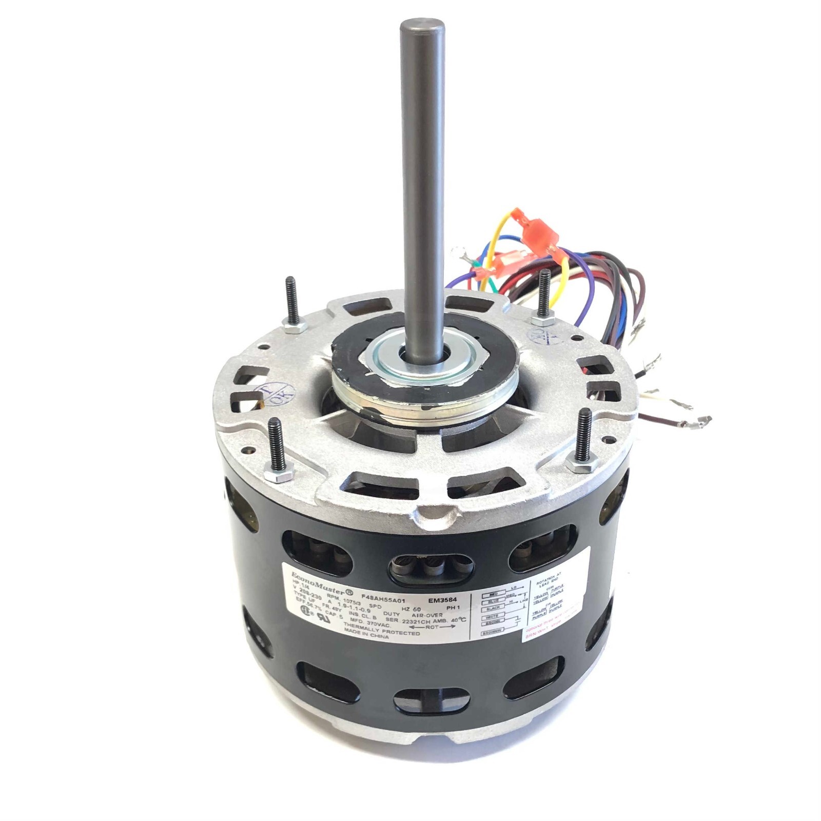 EM3584 EconoMaster 1/4 HP, 208-230V, 1075 RPM, 1.9- 1.1-0.9A, Motor | eBay