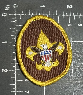 Vintage Tenderfoot Rank Insignia Patch Badge Boy Scouts of America BSA ...