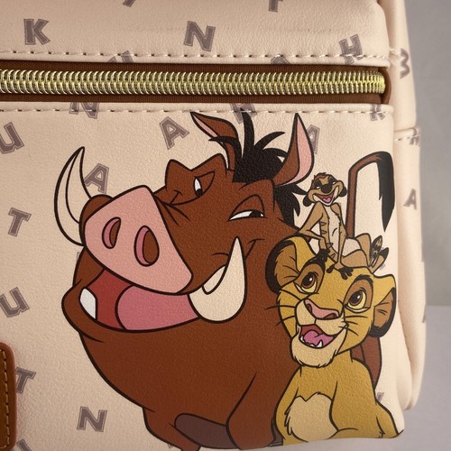 Loungefly Disney The Lion King Mini Backpack Hakuna Matata Simba Timon ...