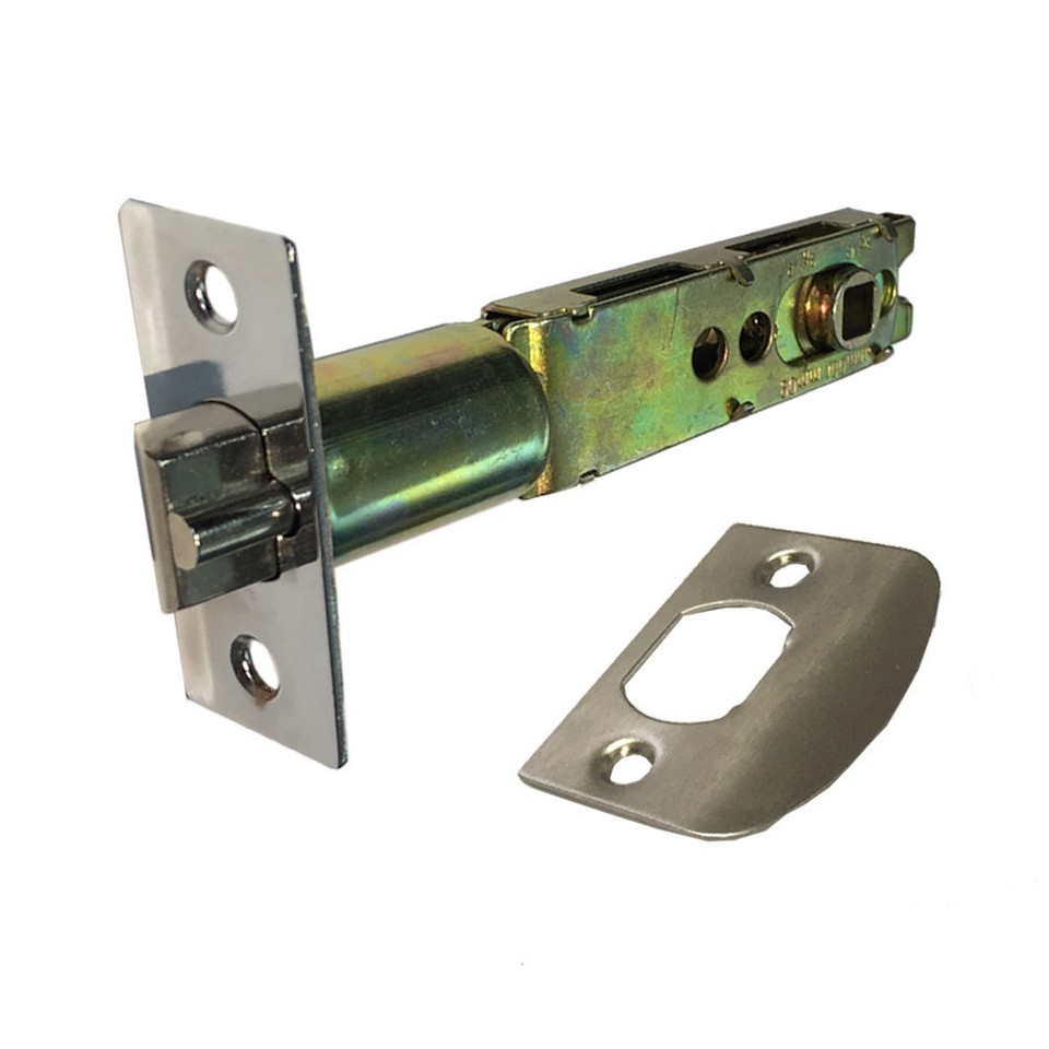 Adjustable Tubular Latch 90mm - 100mm Backset - Weisser Latch ...