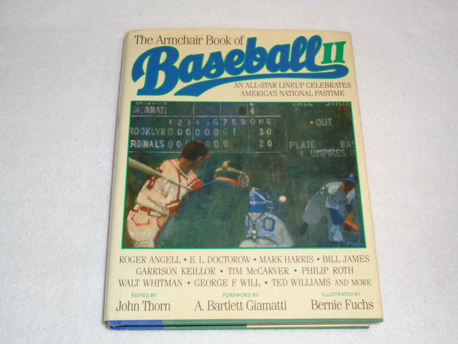 Armchair Book of Baseball II SIGNED Bernie Fuchs Mickey Owen 1st Ed ...