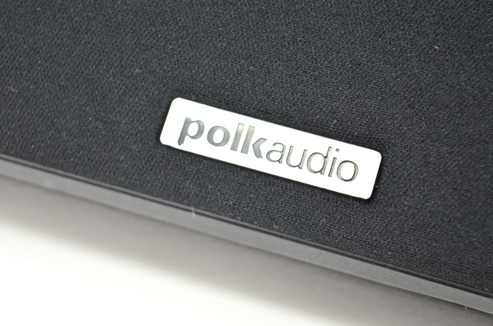 POLK AUDIO * 2 RM201 SAT / 1 RM202 CC Speakers with Bolt-on Wall ...
