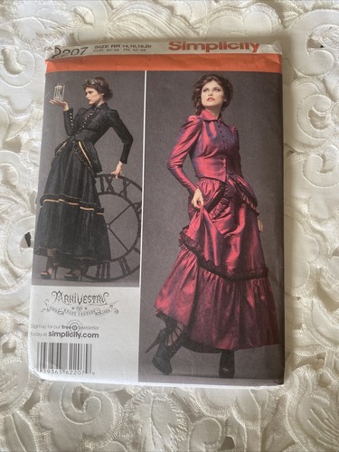 ARKIVESTRY Victorian Gothic Steampunk DRESS PATTERN Simplicity 2207 14 ...