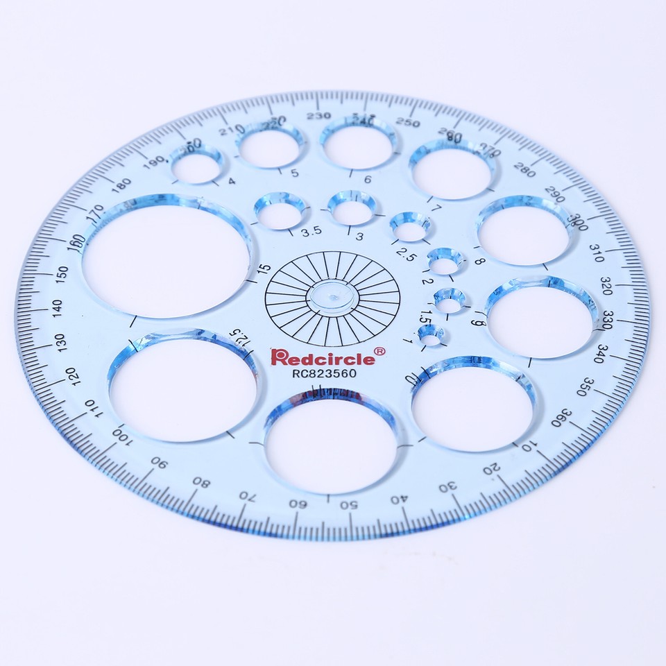 Geometric Template Multifunction Ruler for Office School Home Building ...