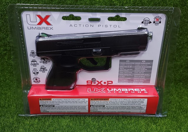 Umarex 9XP .177 Caliber Blowback BB Gun Semi Auto Air Pistol 400FPS ...