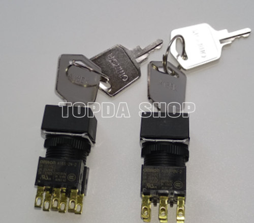 A165K-A2AL-2 For Omron key selection switch automatically resets the ...