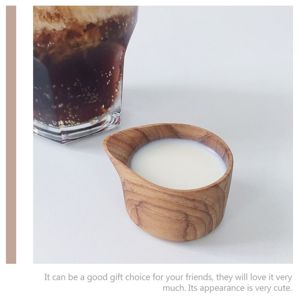 Home Mini Wooden Coffee Cup Children Breakfast Milk Drinking Cup Wooden ...