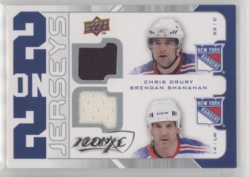 2008 MVP 2 on Jerseys Jeff Tambellini Chris Drury Brendan Shanahan Mike ...