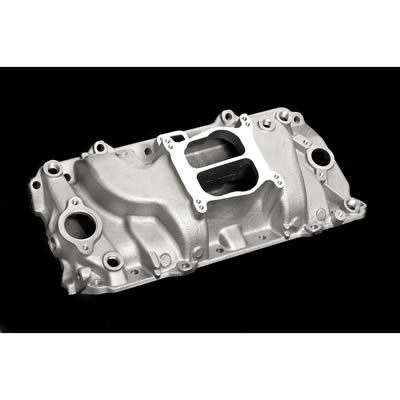 454 Low Rise Intake Manifold Big Block Chevy BBC BB Oval Port Aluminum ...
