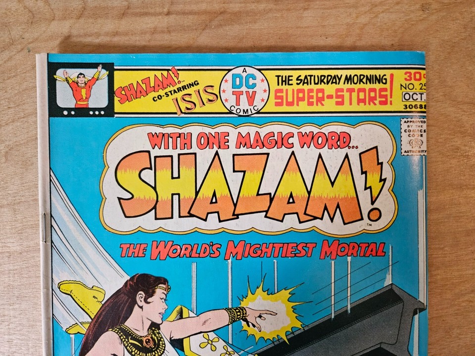 Shazam! #25 1st Isis Black Adam's Wife 1976 DC Comics VF+ Newsstand ...