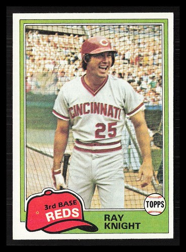 Ray Knight 1981 Topps #325 Cincinnati Reds | eBay
