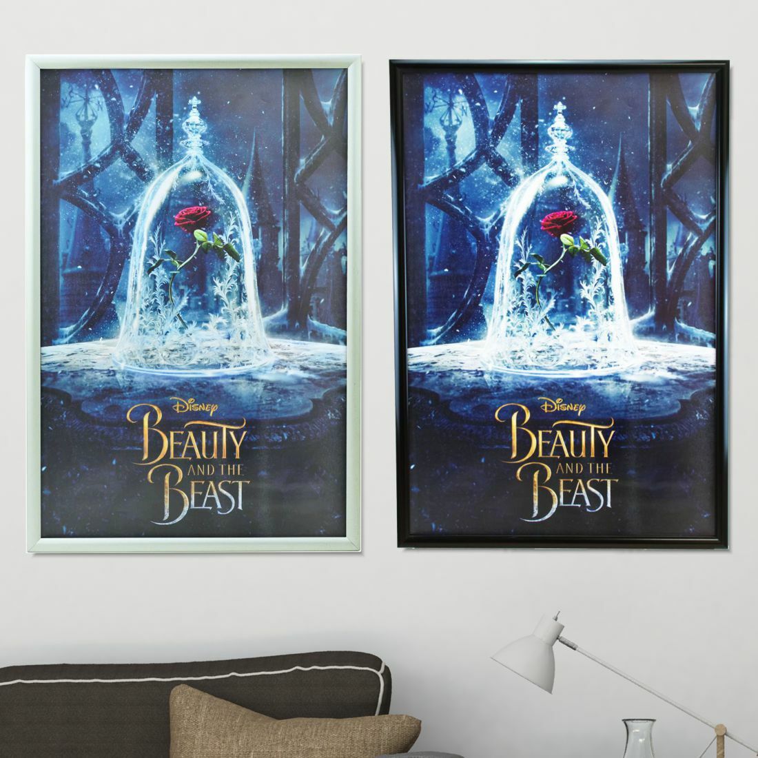 Quad Poster Frames LINCOLN Poster Double Sided REGULAR Quad