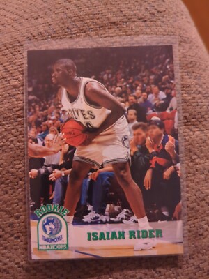 1993-94 NBA Hoops - #367 Isaiah Rider (RC) Minnesota Timberwolves | eBay