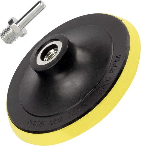 6 Inch Hook and Loop Buffing Pad for Sanding Discs, Rotary Backing Pad ...