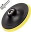 6 Inch Hook and Loop Buffing Pad for Sanding Discs, Rotary Backing Pad ...