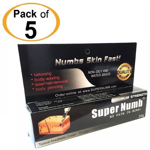 SuperNumb Anesthetic Skin Numbing Cream 30g for sale online | eBay