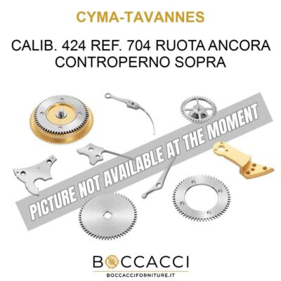 CYMA-TAVANNES CALIB. 424 REF. 704 RUOTA ANCORA CONTROPERNO SOPRA Calib: 424 (... | eBay