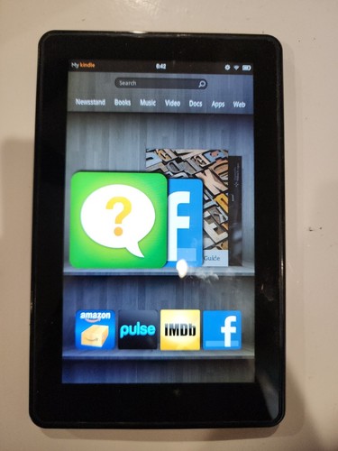 Amazon Kindle D01400 Fire 1st Generation Tablet 8GB 7" Wi-Fi TESTED ...