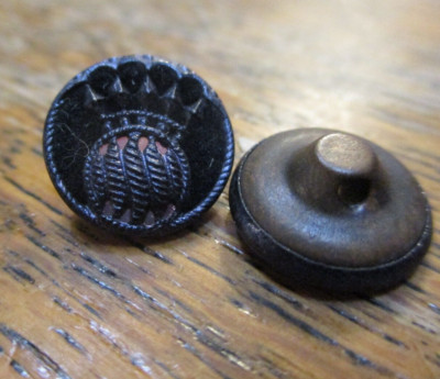 Set of 4~Antique Vintage 5/8" Metal Victorian Paris twinkle Buttons ...