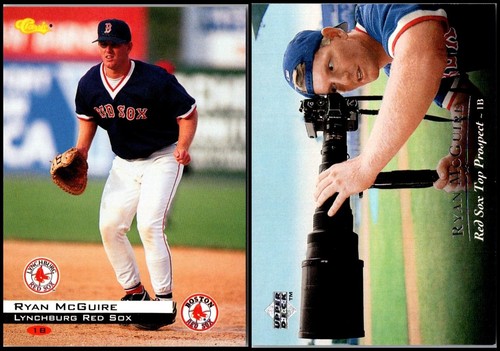 Ryan McGuire Lynchburg Red Sox (2) Card Lot - THE RAREST EDITION – FEW WILL E... | eBay