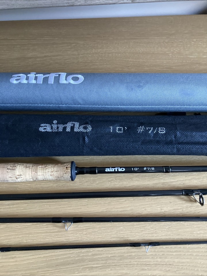Airflo Trout Fly Fishing Rod. 10 foot and line rating 7/8. Carbon 4 ...