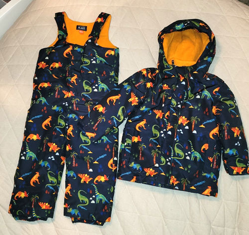 The Children's Place winter jacket snowsuit Dinosaurs Size 3T | eBay