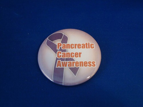 PANCREATIC CANCER AWARENESS Lot of 3 BUTTONS pins pinback 2 1/4" badge ...