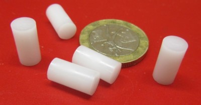 Delrin Acetal Dowel Pins 1/4" Dia x 1/2 Length, 200 Pieces | eBay