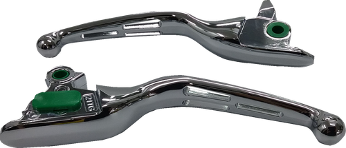 Drag Specialties Wide Blade Slotted Chrome Lever Set 2021-2023 Harley ...