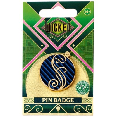 Wicked Blue Shiz Logo Pin Badge | eBay