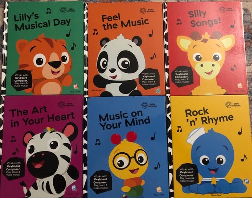 Baby Einstein Play a Song 6 Books Lot for KEYBOARD COMPOSER 2018 Books ...