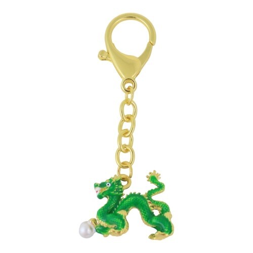 2026 Flying Star Young Green Dragon Keyring Talisman | eBay