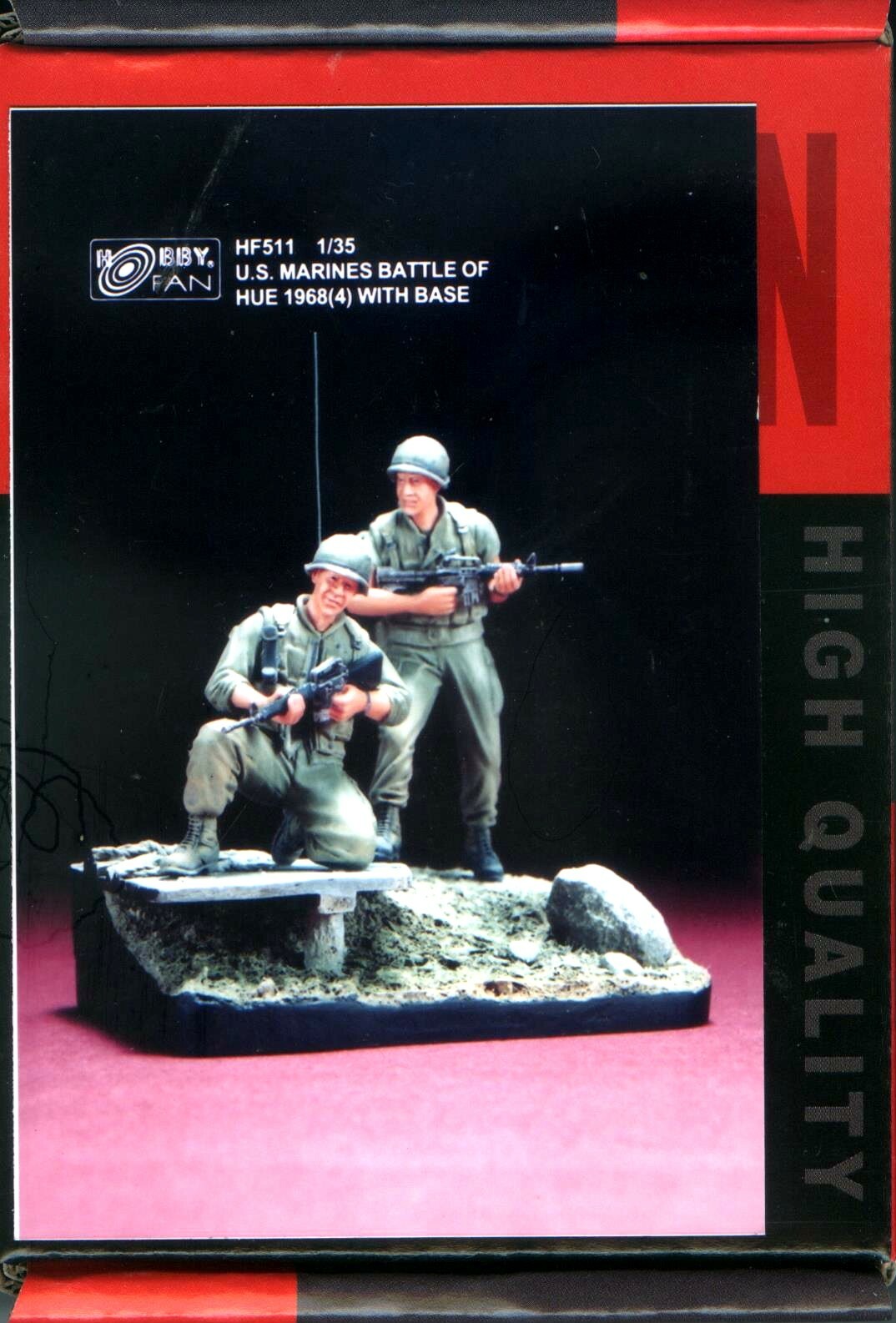 Hobby Fan 1/35 HF-511 US Marine Battle of HUE 4 (Vietnam War) - 2 ...