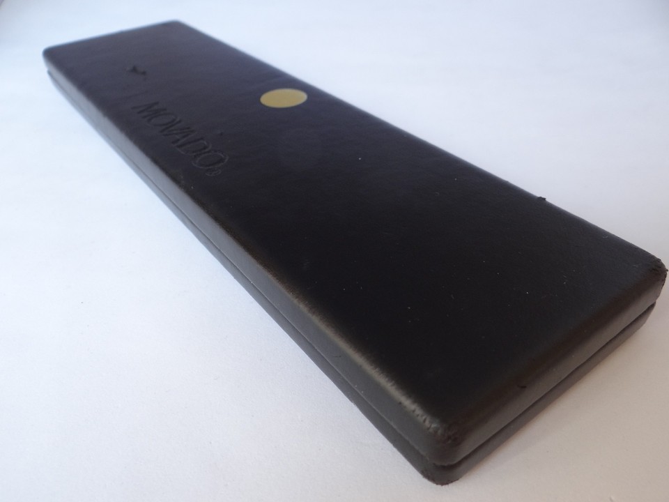 Movado Watch Box Vintage 1980's | eBay