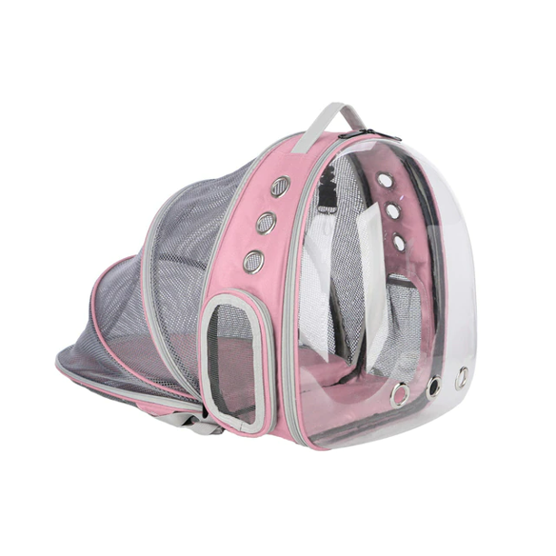 Expandable Cat Carrier Bubble Backpack, Space Capsule Clear Dome Pet ...
