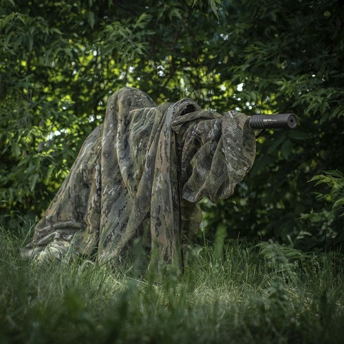 Camouflage M-Tac sniper mesh scarf 250*200 cm multicam MTP Sniper cape ...