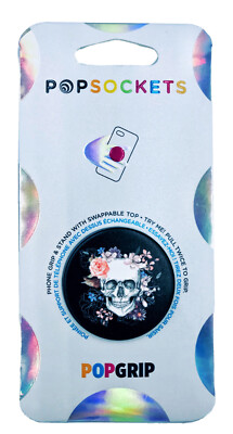PopSockets Death Petal Skull Phone Grip Holder PopSocket Pop Socket ...