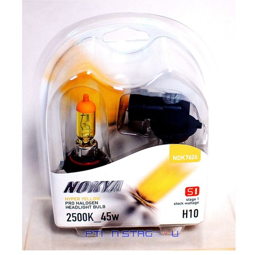 Nokya Hyper Yellow 9145 Headlight Fog Light Bulb 2500K Stage 1 | eBay