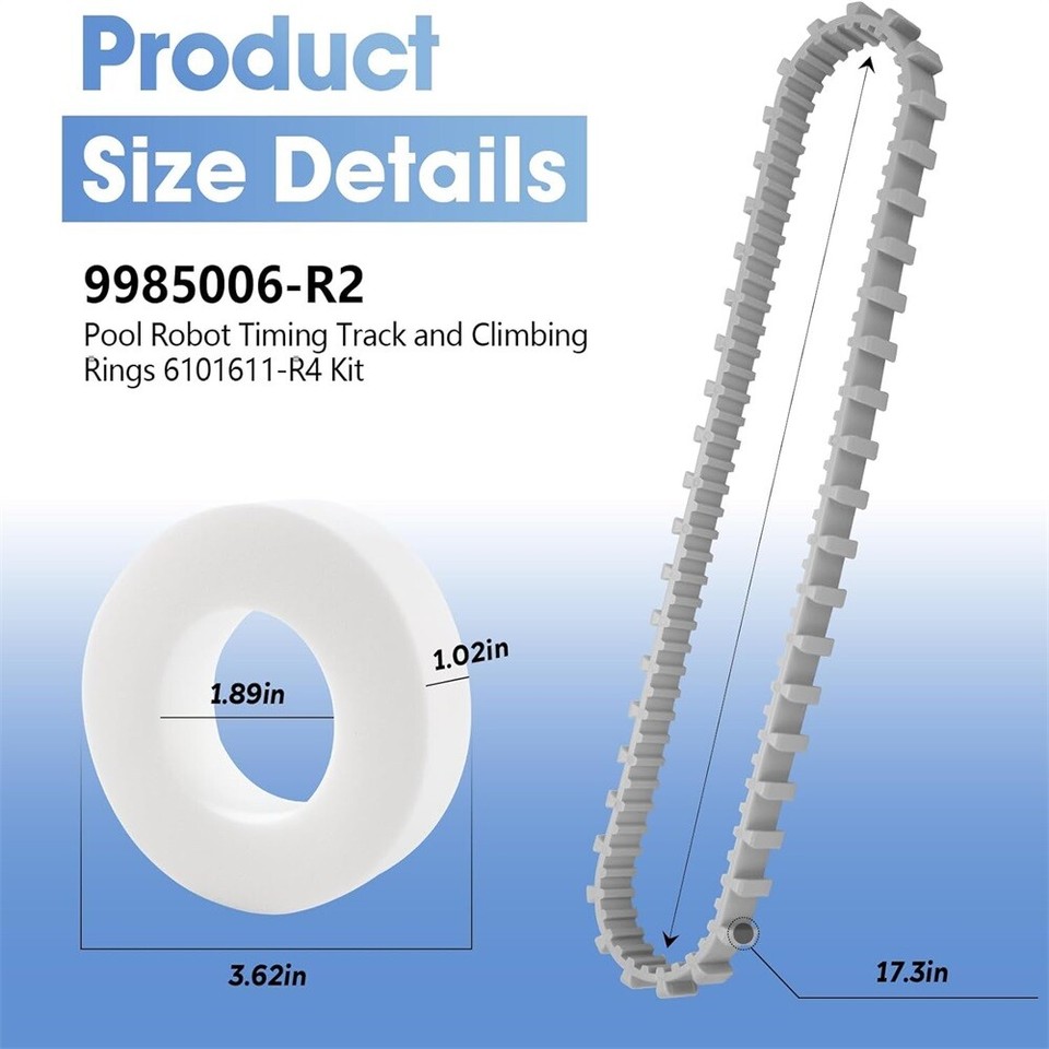 12Pcs Pool Cleaner Accessories For Dolphin Maytronics Robotic Pool ...