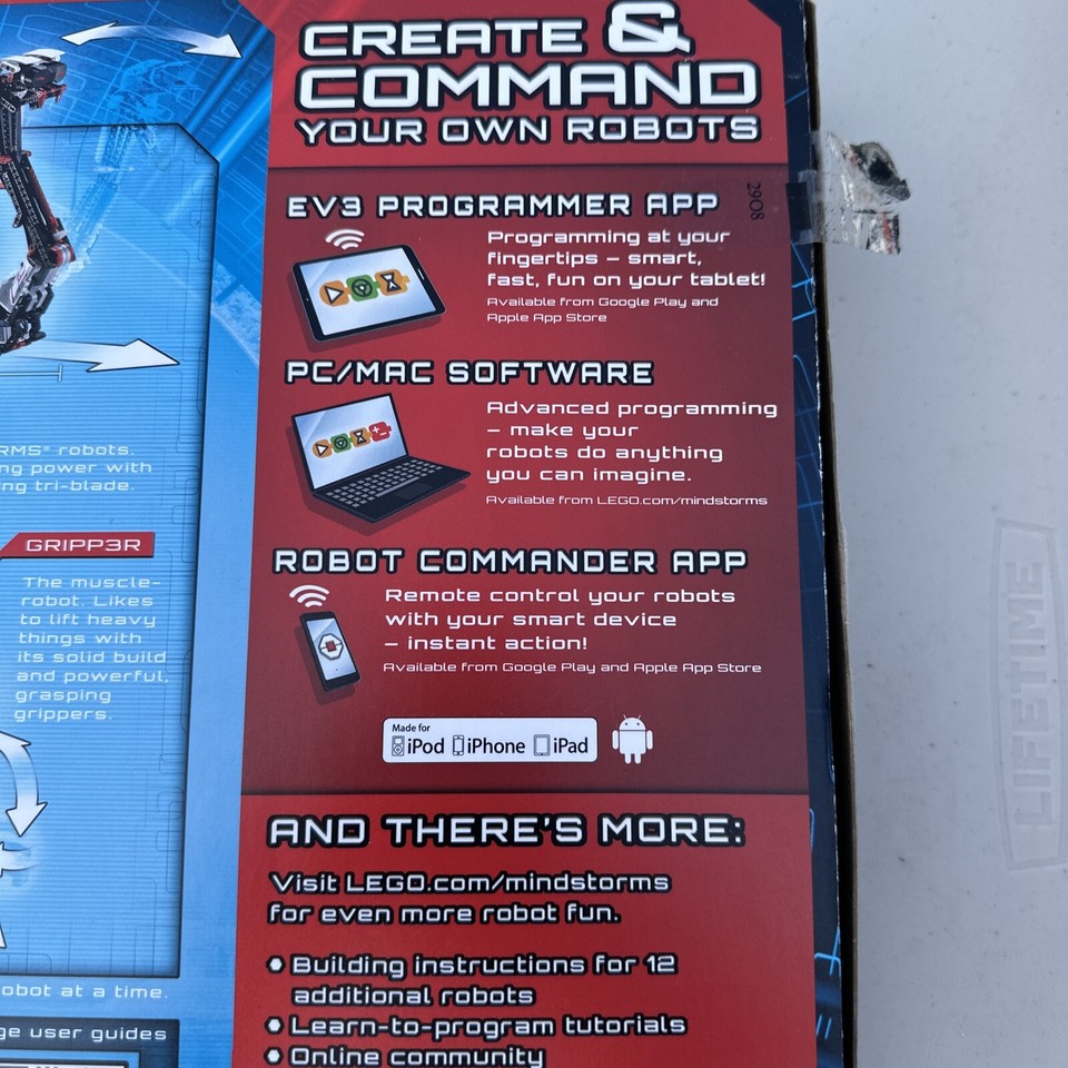 LEGO 31313 Mindstorms EV3 Robot Kit Remote Control Brand New Sealed ...