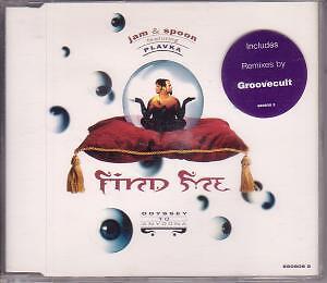 Jam and Spoon Featuring Plavka Find Me CD UK Issue Pressed In Austria ...