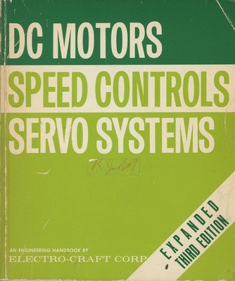 Electro-Craft Corporation / DC Motors Speed Controls Servo Systems 1975 ...