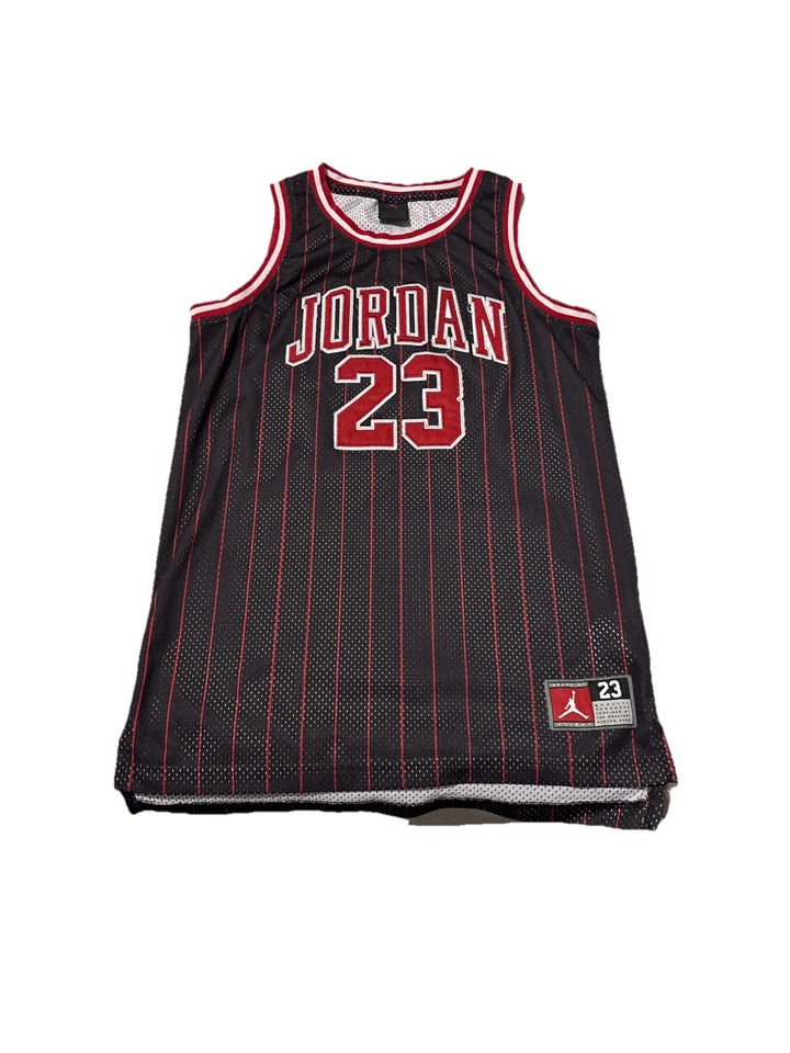 VTG Y2K NBA Chicago Bulls Air Jordan Michael’s Jordan Striped Jersey ...