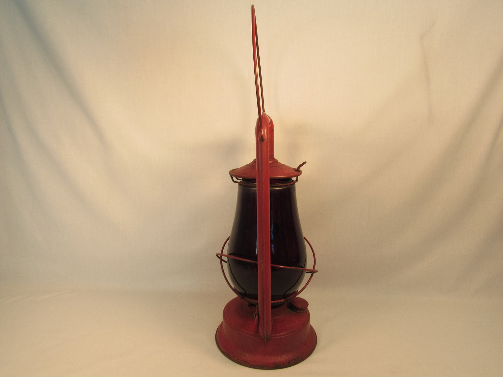Antique Vintage Embury Defiance Lantern No. 0 Red Globe Warsaw NY | eBay