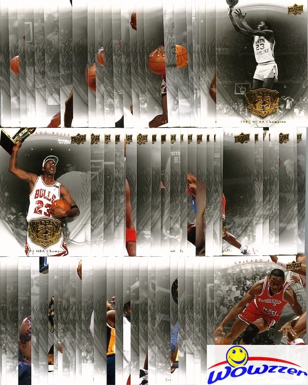 Michael Jordan Hall of Fame Box-100 Cards+1986 Fleer Rookie RP! Limited ...