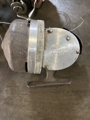 Shakespeare Wonder Cast 1777 Model FC Spincast Fishing Reel USA ...
