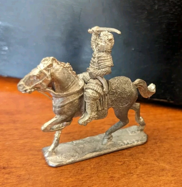 Ral Partha 25mm Lead Miniatures Set 3 Horses & 3 Riders D&D Dungeons ...