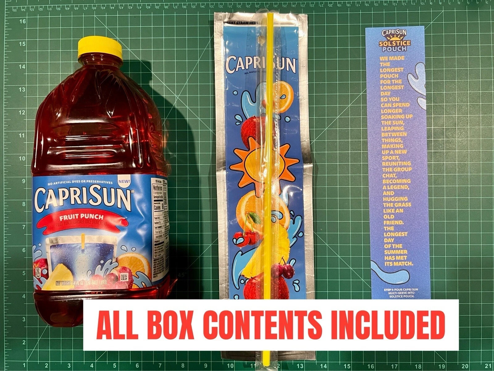 Capri Sun Summer Solstice Pouch Big Long Drink Pouch IN HAND SHIPS NOW ...